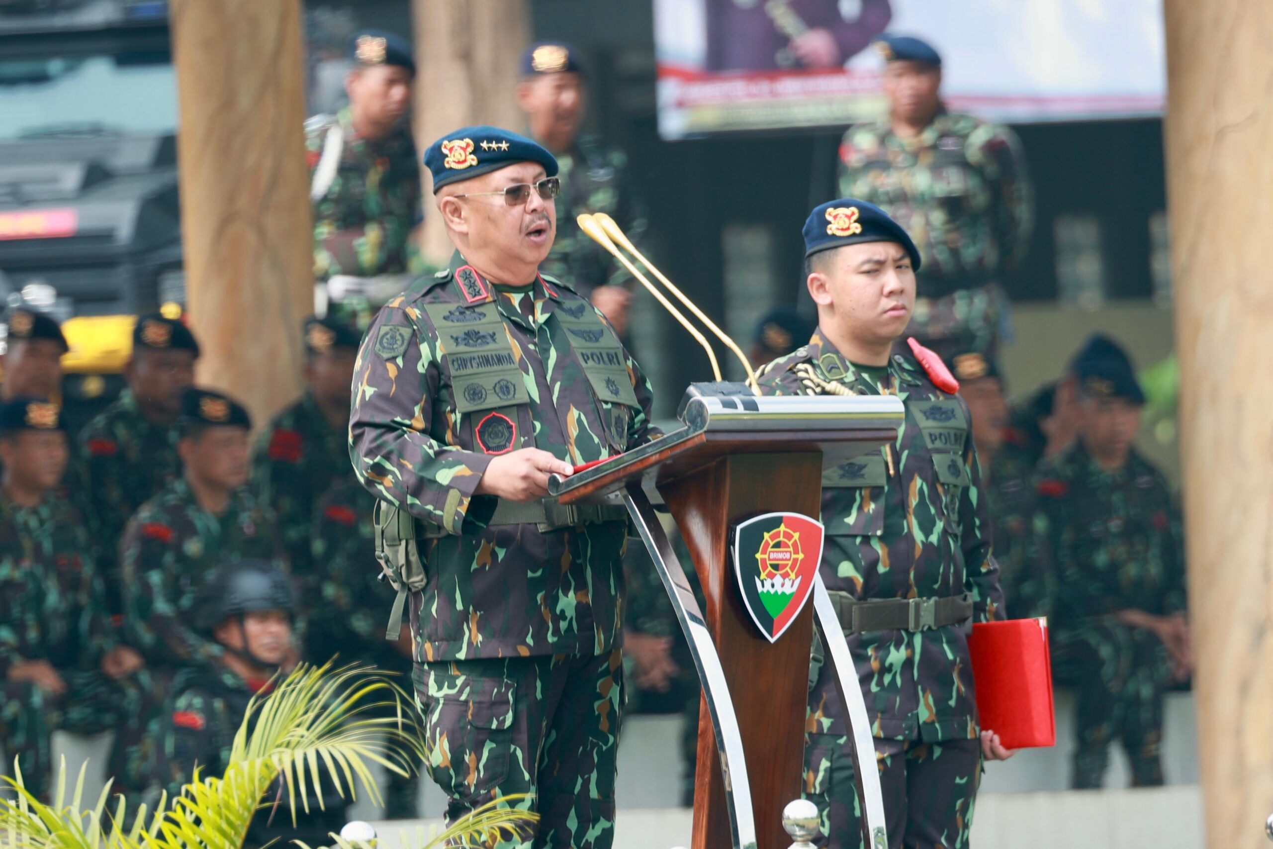 Pelatihan Pengenalan Fungsi Brimob Taruna Akpol Resmi Dibuka di ...